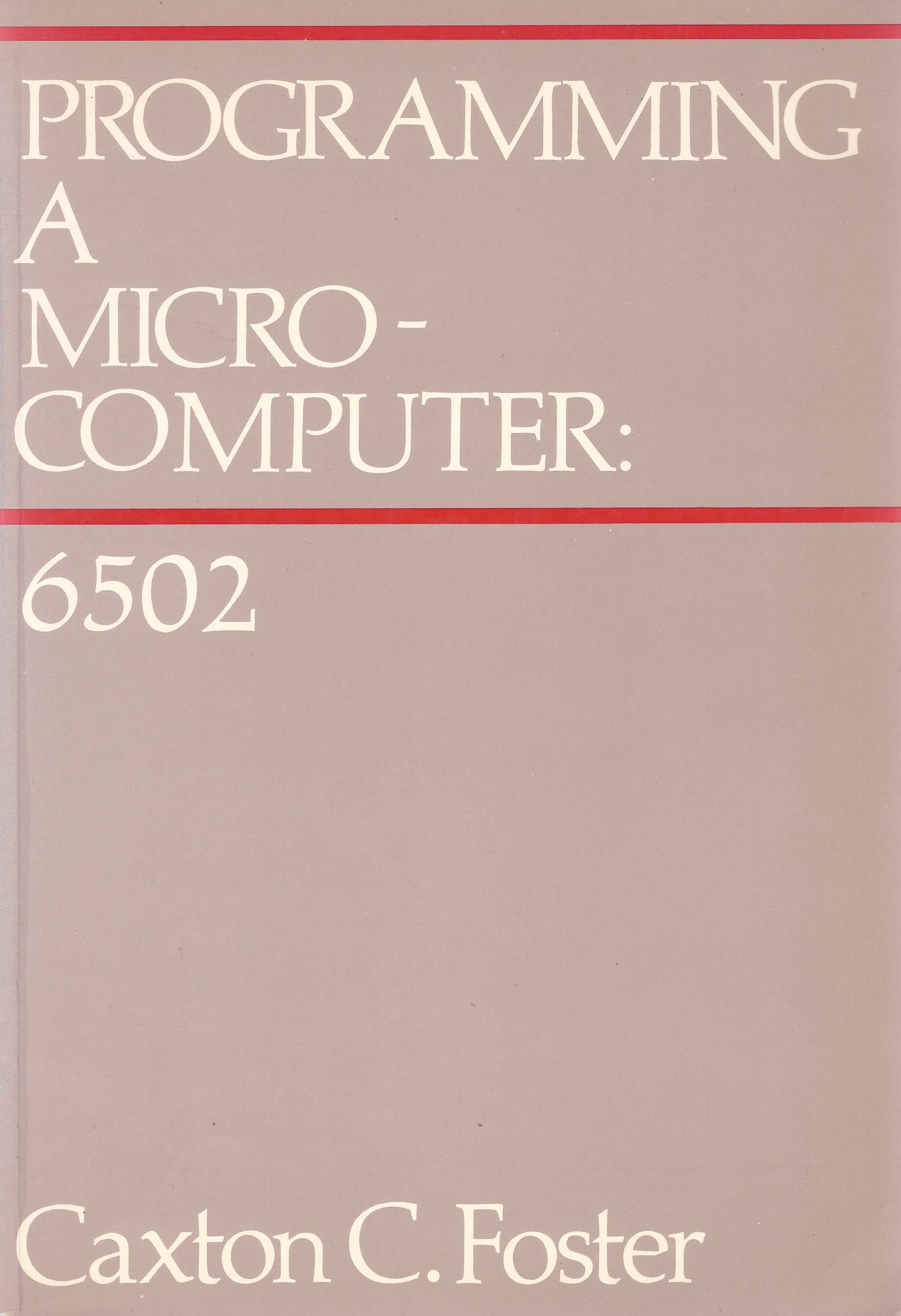 6502 programming manual