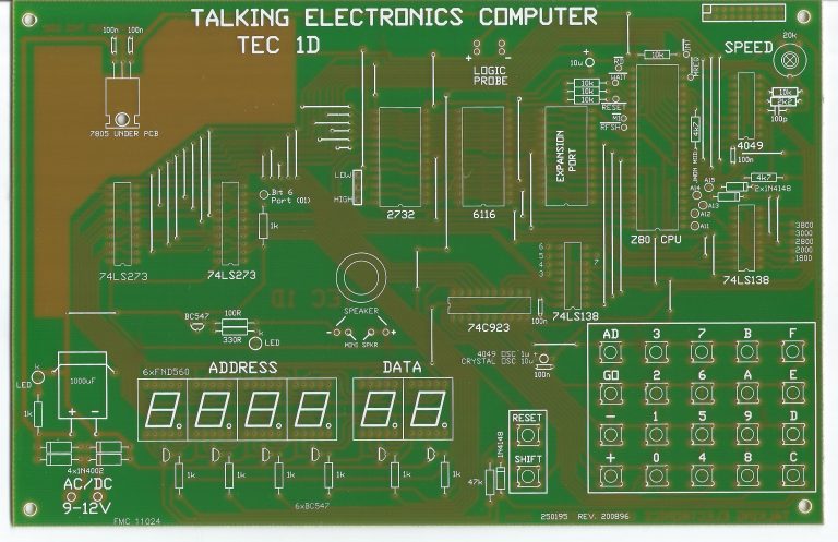 TEC-1D – Retro Computing