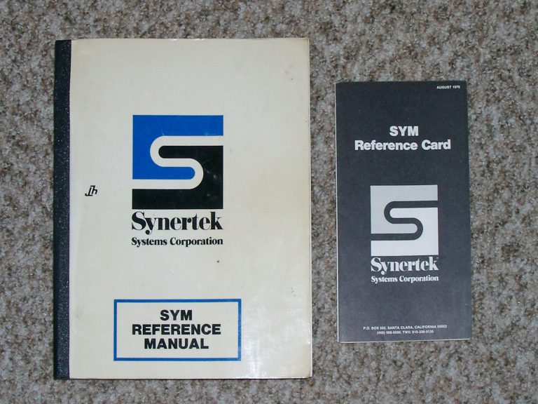 Synertek SYM-1 KTM – Retro Computing