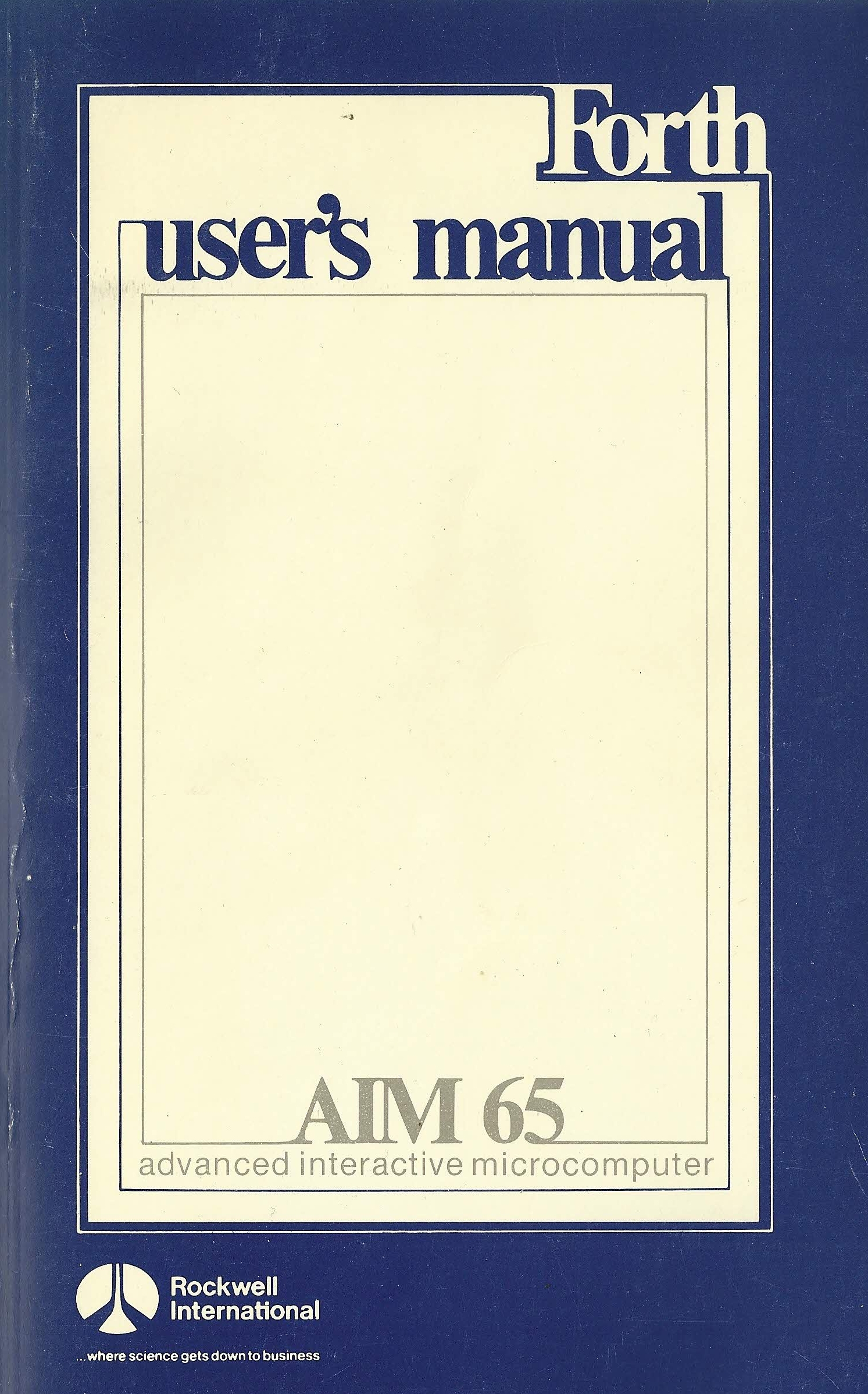 Forth for the AIM 65 – Retro Computing