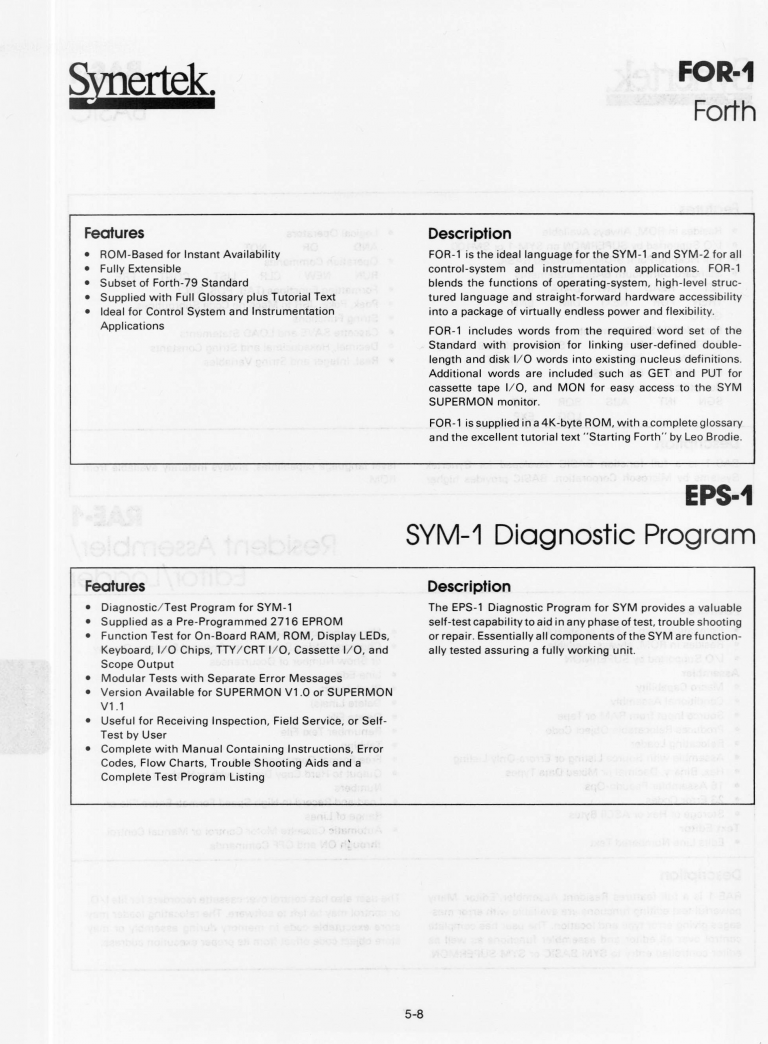 Synertek SYM-1 KTM – Retro Computing