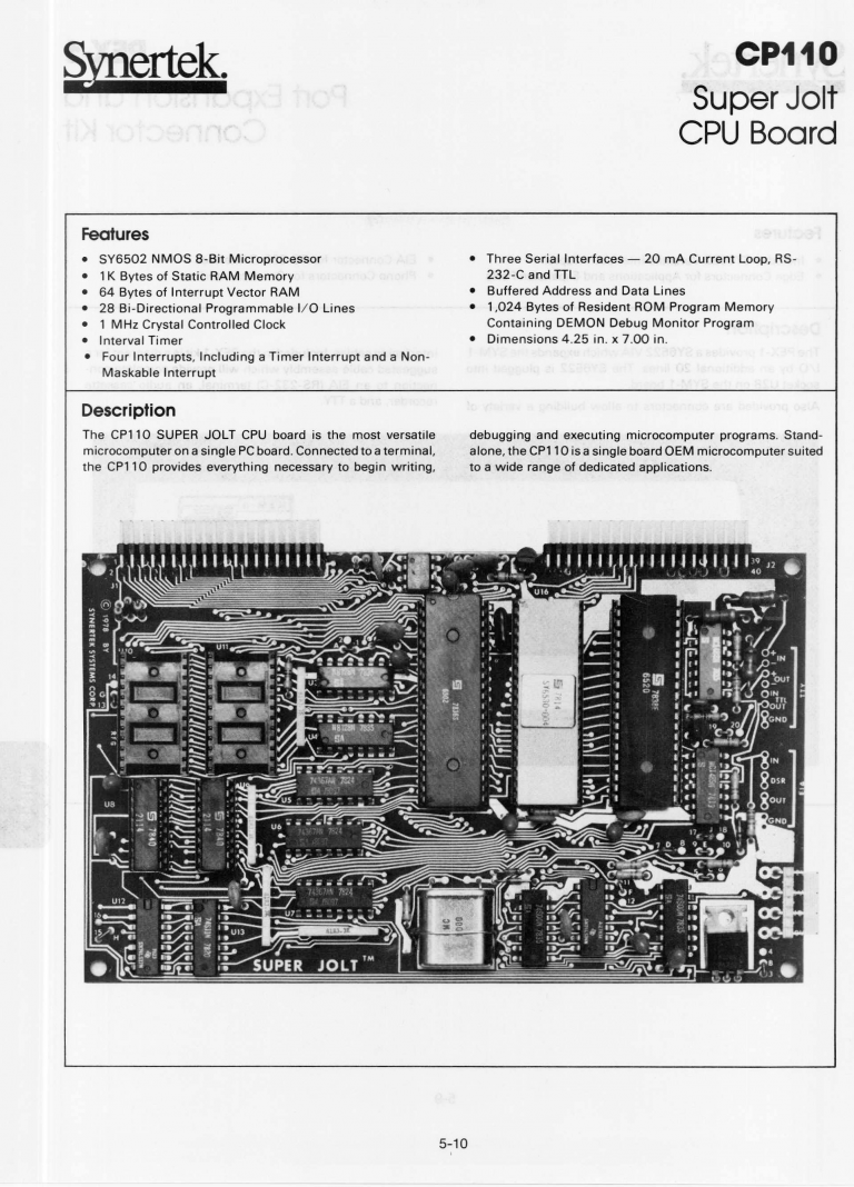 Synertek SYM-1 KTM – Retro Computing