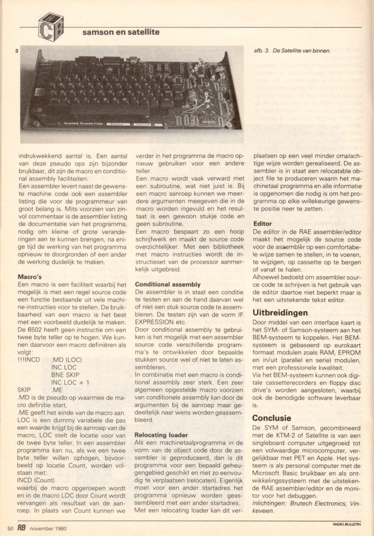 Synertek SYM-1 KTM – Retro Computing