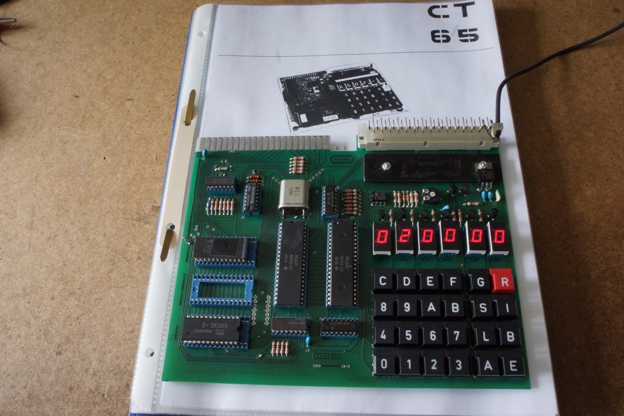 CT-65 photo and scan – Retro Computing