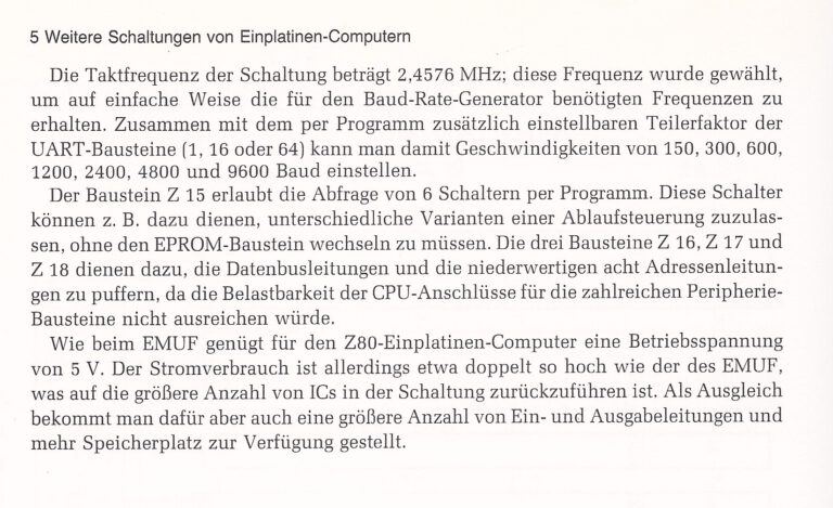 Z80-EMUF – Retro Computing