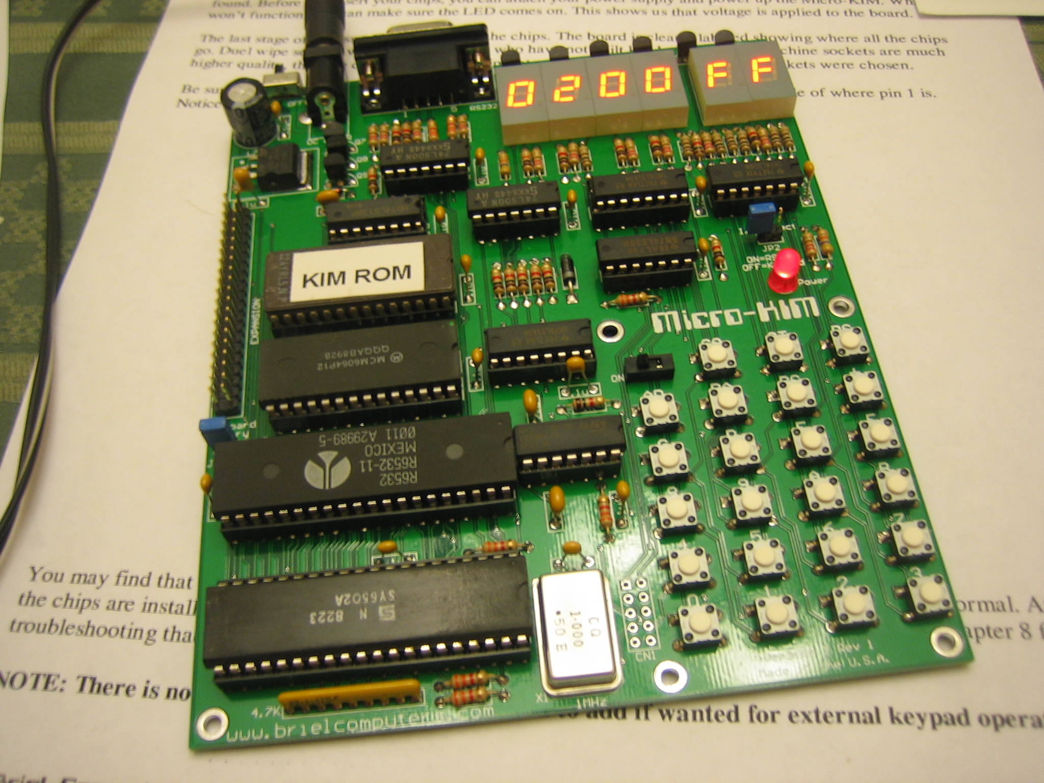Micro-KIM – Retro Computing