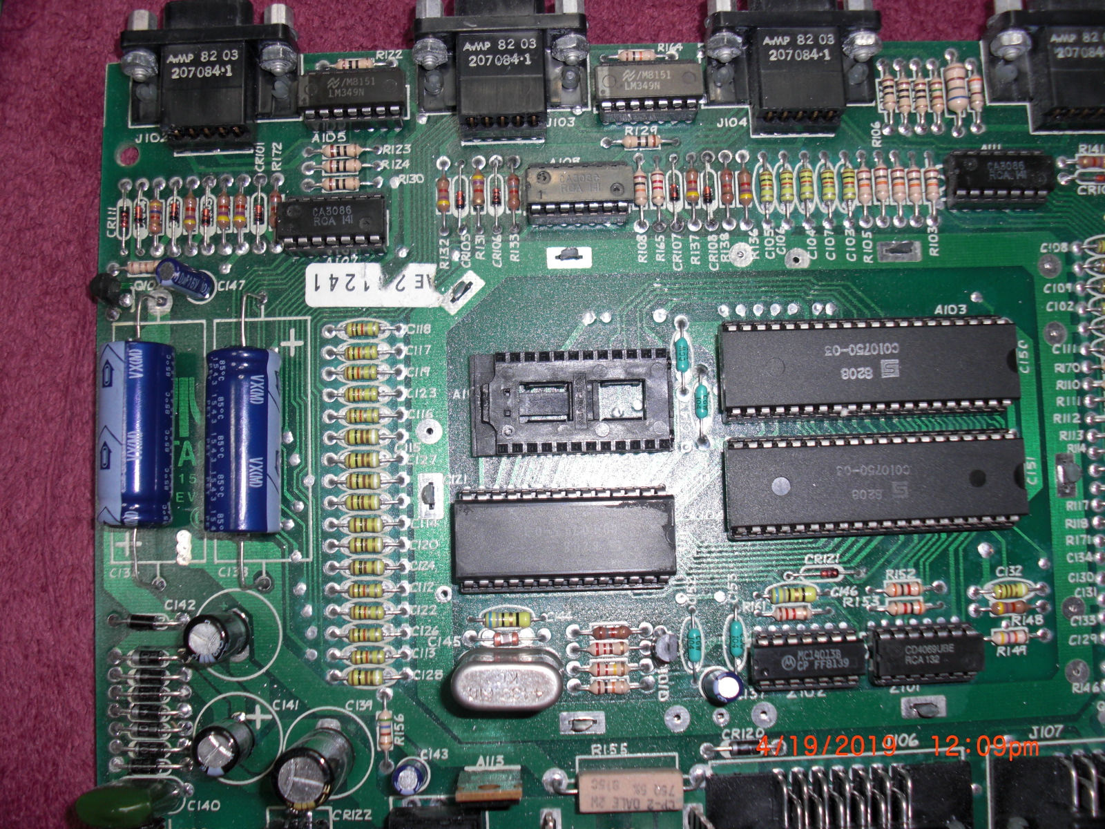 Atari 850 interface: 6507 + 2 6532 – Retro Computing