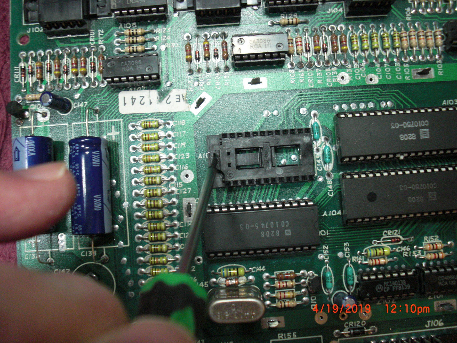 Atari 850 interface: 6507 + 2 6532 – Retro Computing