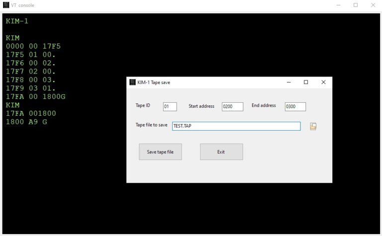 KIM-1 Simulator – Retro Computing