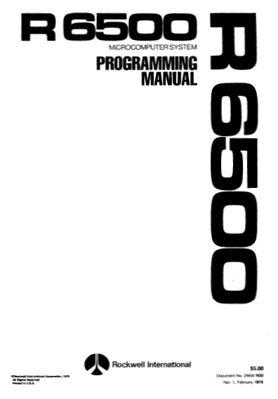 KIM-1 manuals and MOS Technology documents – Retro Computing