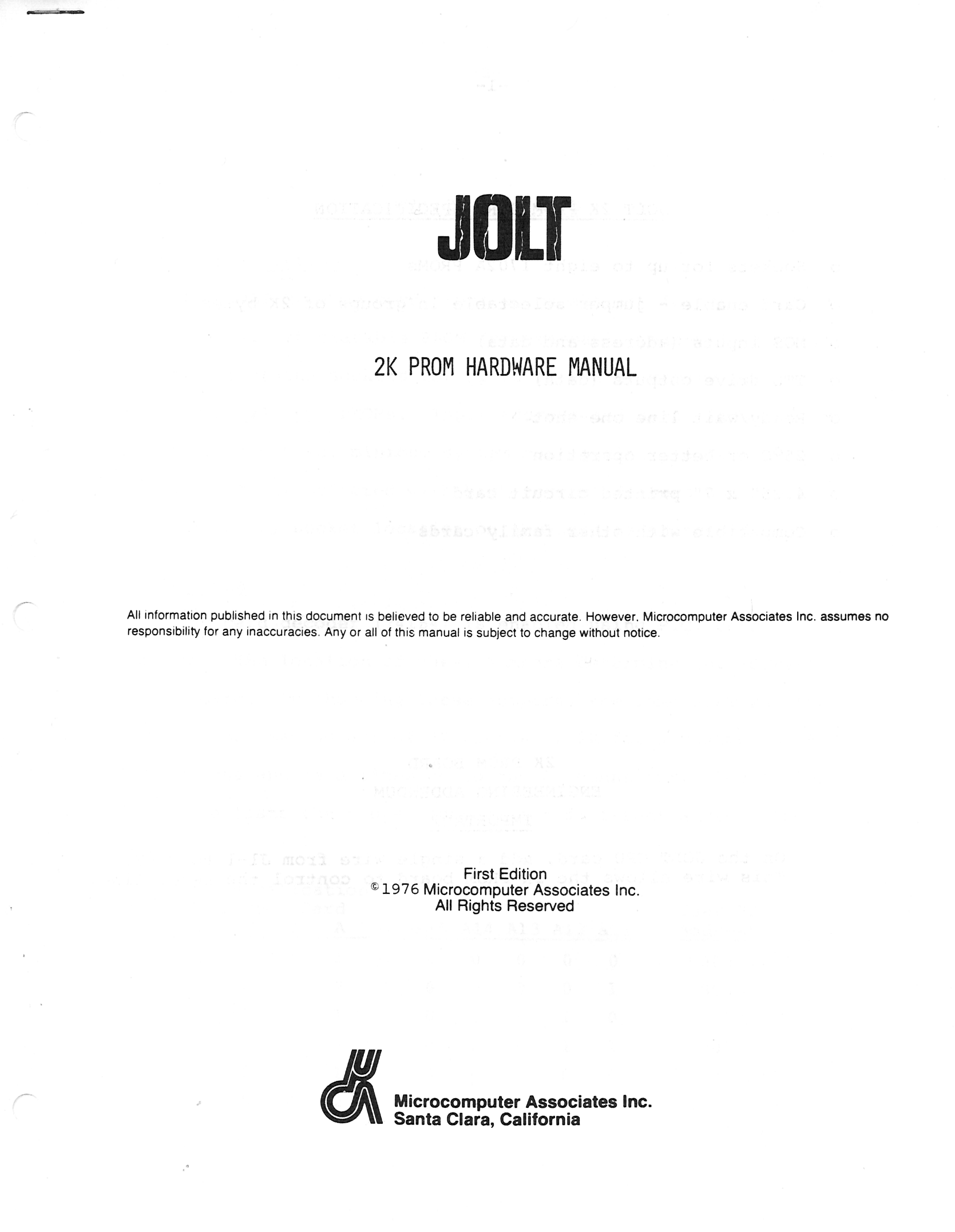 Super Jolt – Retro Computing