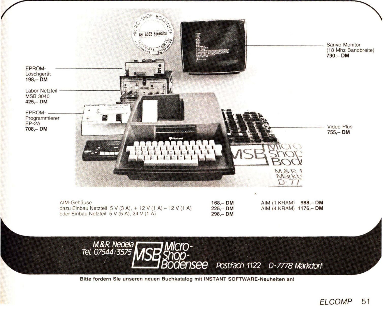 Rockwell AIM 65 and RM65 – Retro Computing