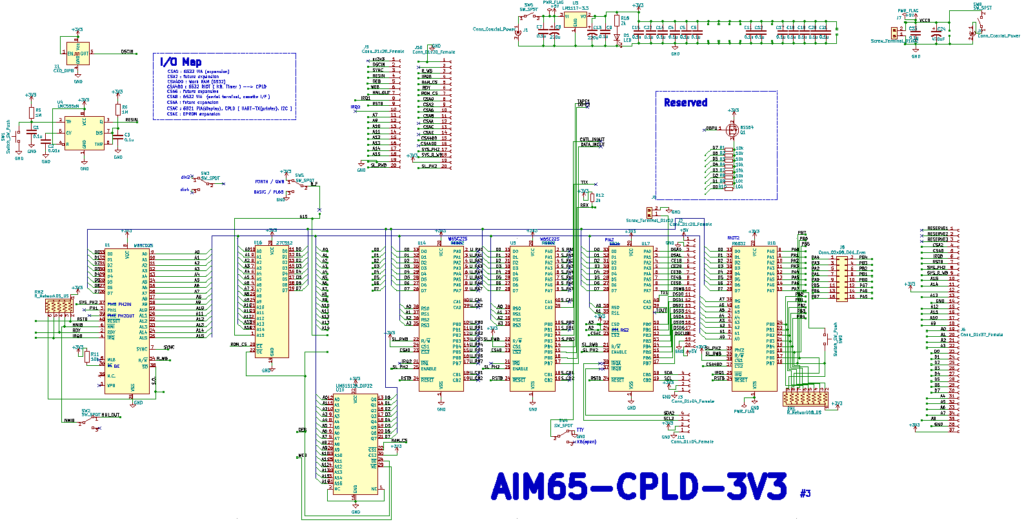 AIM 65 reproduction AIM65-CPLD-3v3 – Retro Computing