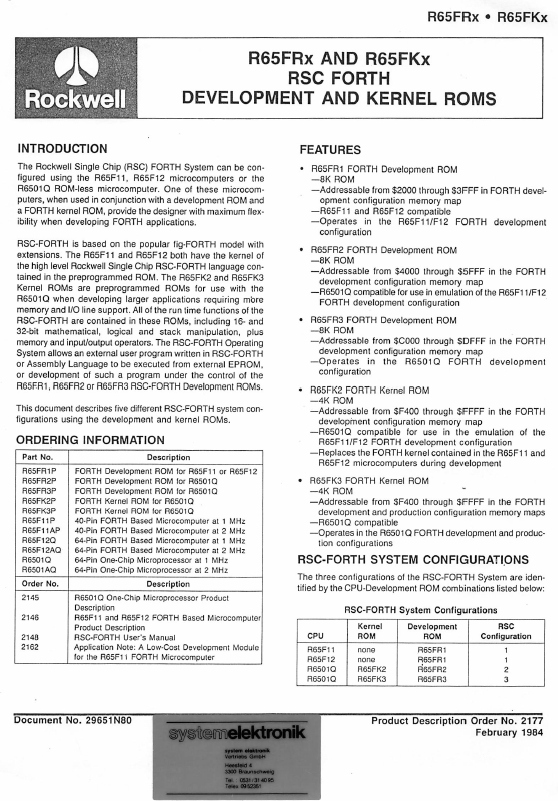 RSC-Forth – Retro Computing