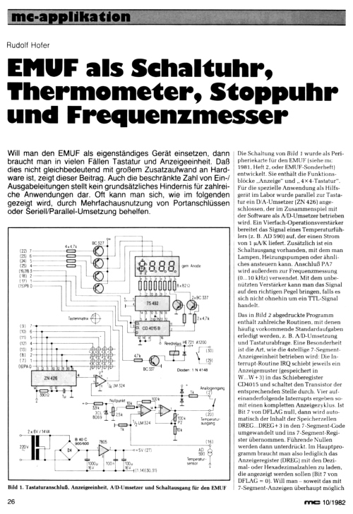 MC EMUF articles, Sonderheft, Book – Retro Computing