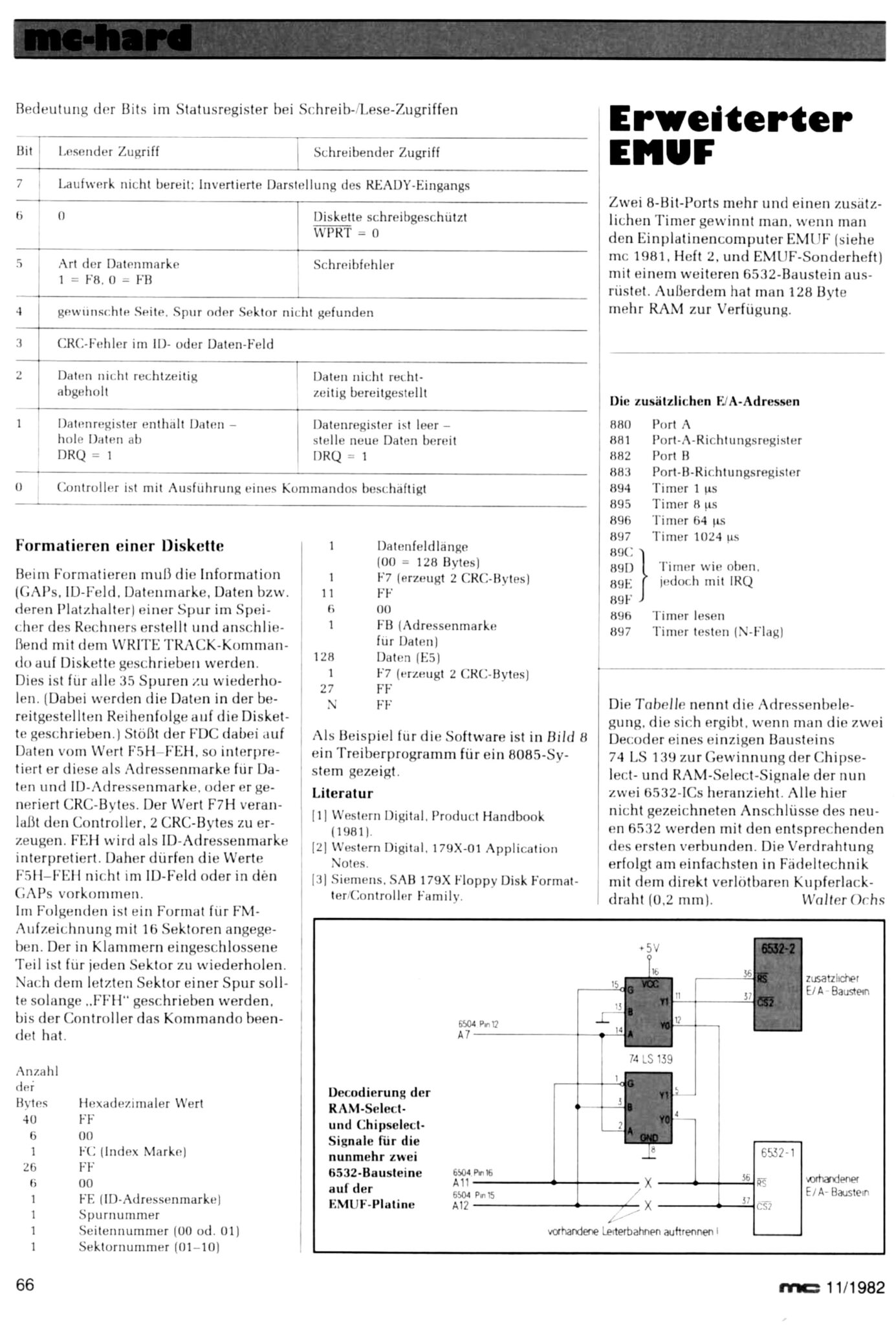 MC EMUF articles, Sonderheft, Book – Retro Computing