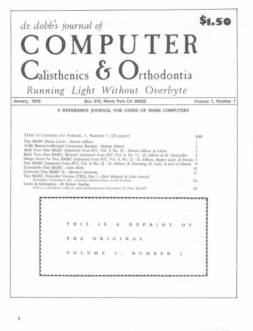 Tiny Basic – Retro Computing