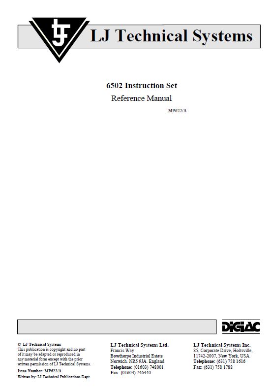 Digiac 6502 systems – Retro Computing