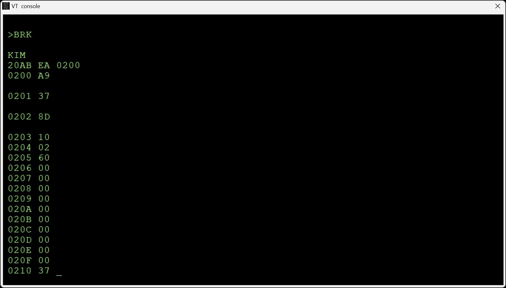 KIM-1 Macro Assembler Editor – Retro Computing
