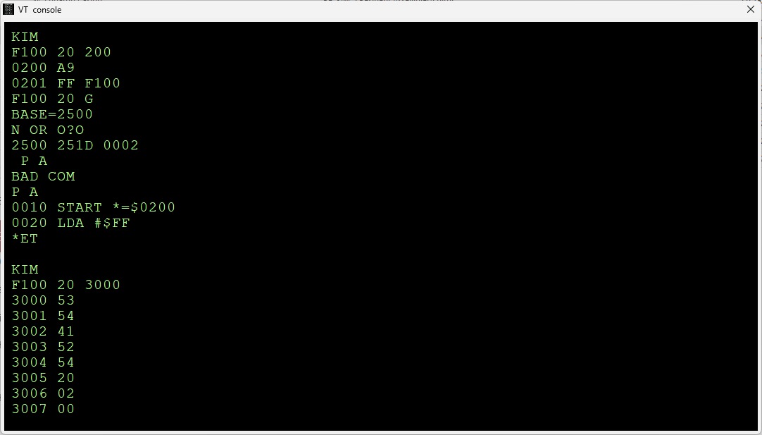 KIM-5 Resident Assembler/Editor – Retro Computing